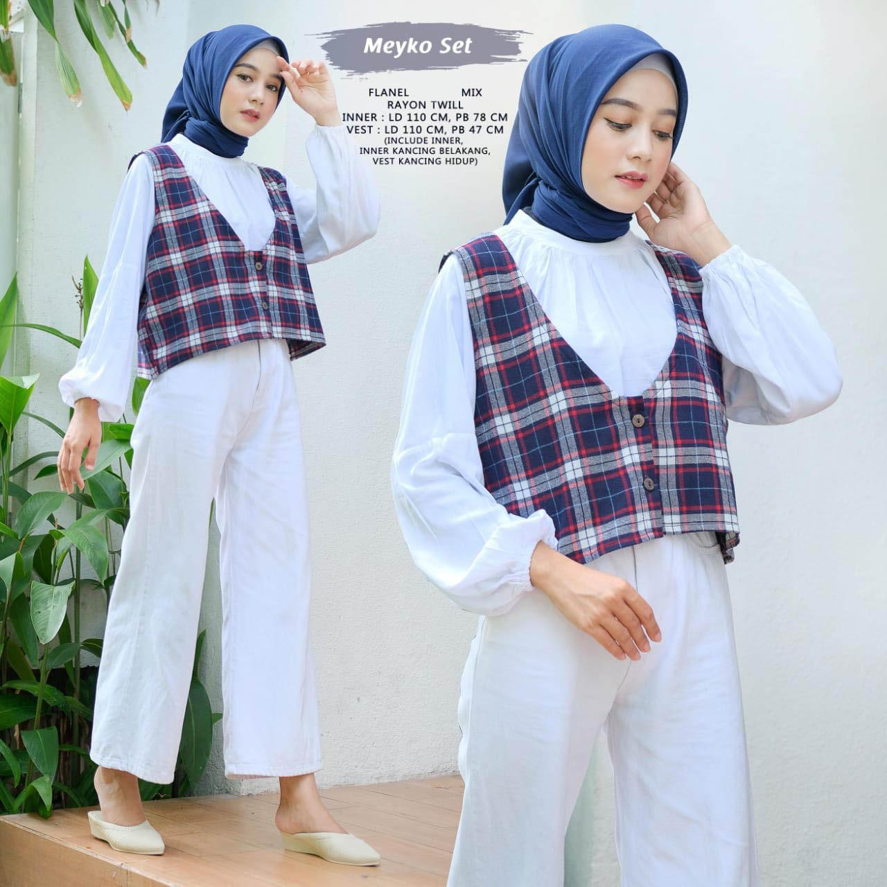 Meyko Set Vest - Setulus Signature Shop